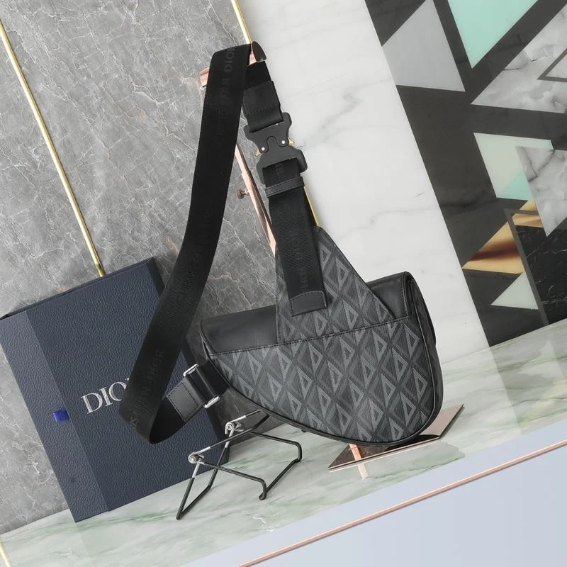 Brand-authenticated Christian Dior Saddle bags