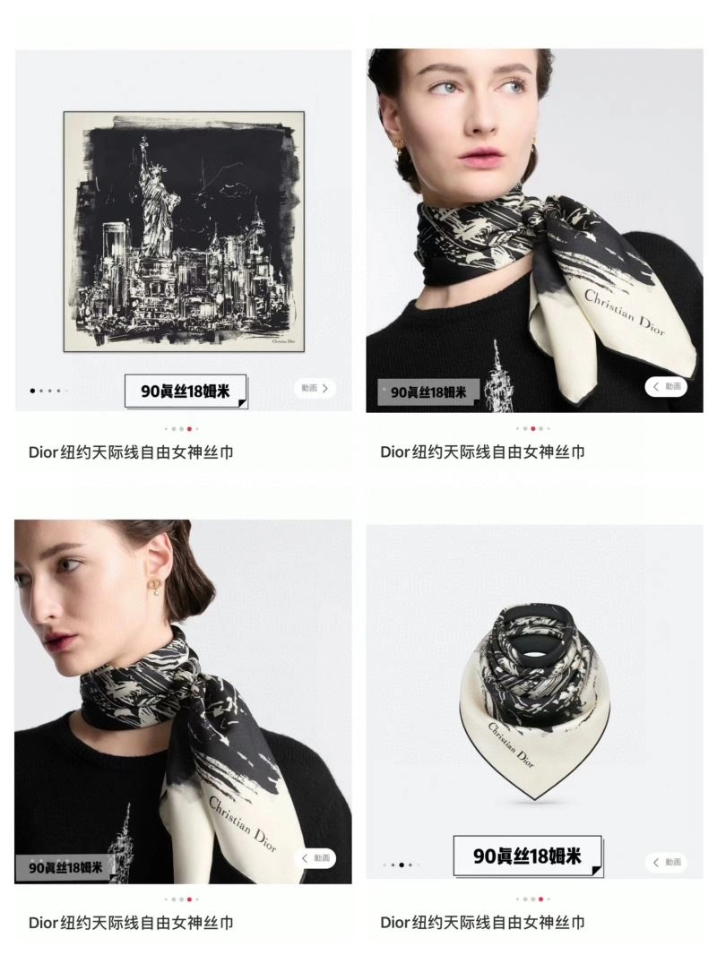 Bargain Christian Dior Scarf