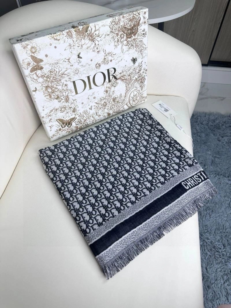 Brand-authenticated Christian Dior Scarf