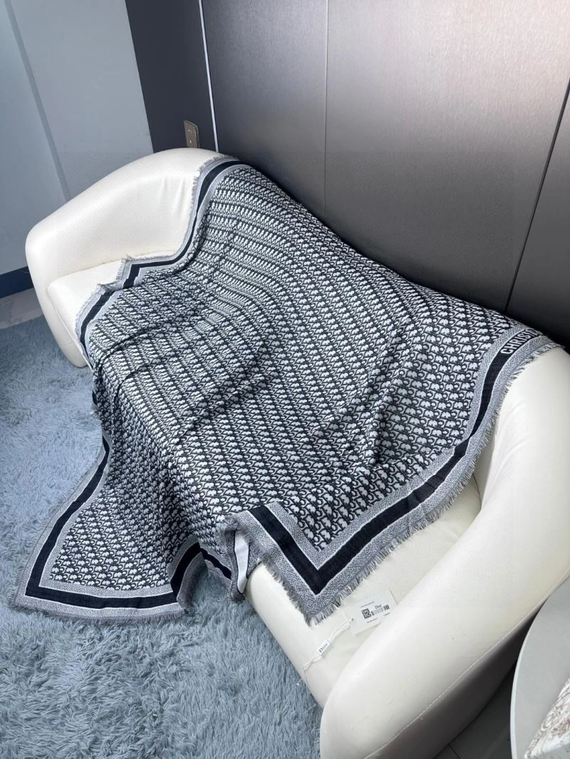 Brand-authenticated Christian Dior Scarf