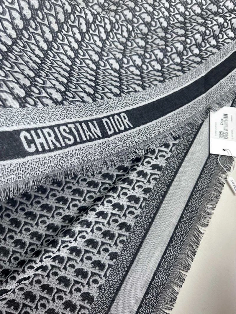 Brand-authenticated Christian Dior Scarf