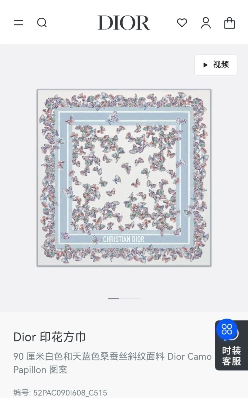Christian Dior Scarf
