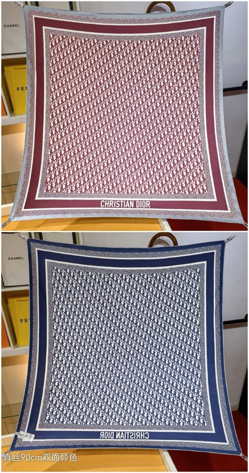Brand-authenticated Christian Dior Scarf