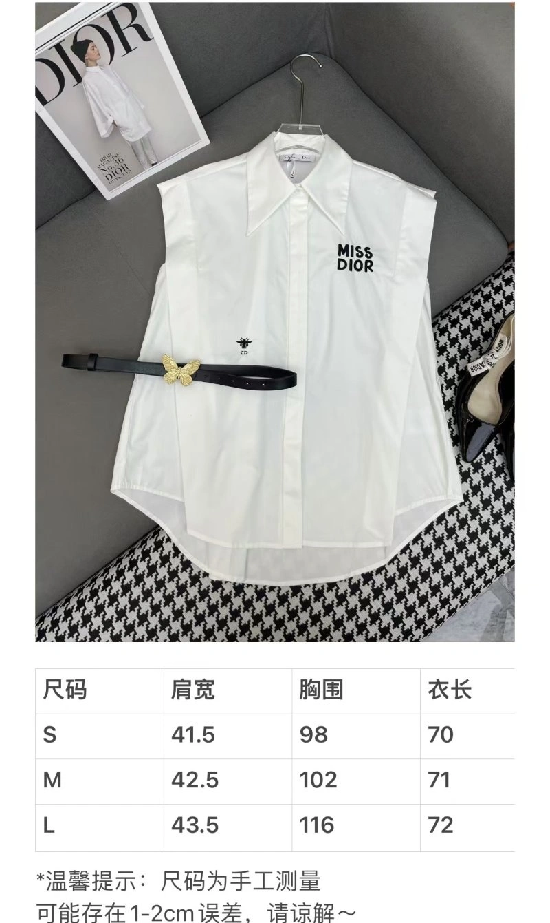 1:1 copy Christian Dior Shirts