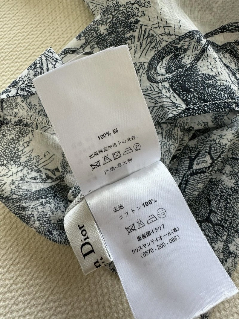 Accurate model Christian Dior Shirts