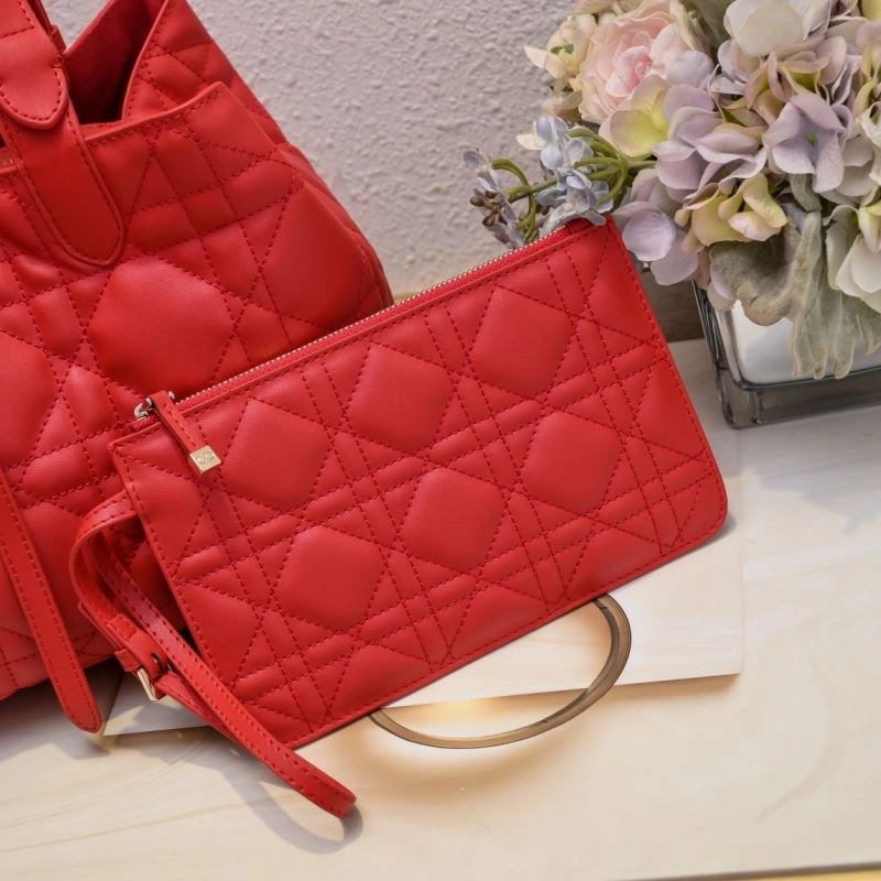 Brand-authenticated Christian Dior Shopping Bags