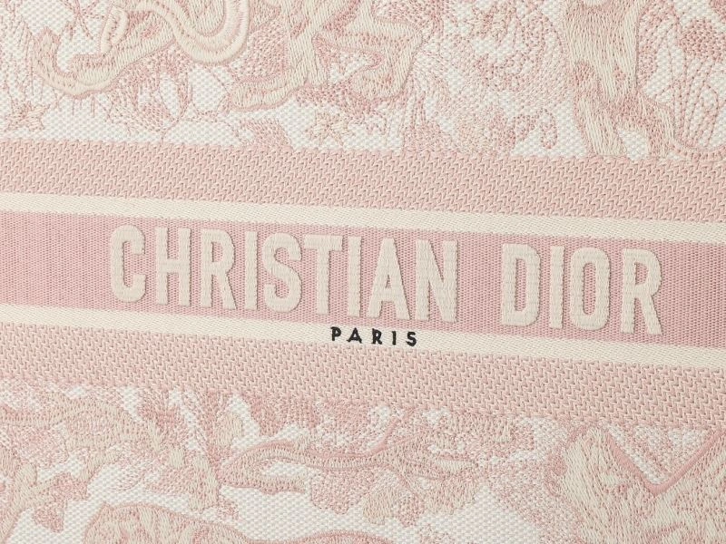 Brand-authenticated Christian Dior Shopping Bags