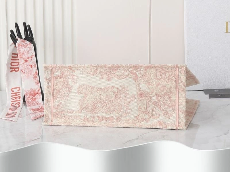 Brand-authenticated Christian Dior Shopping Bags
