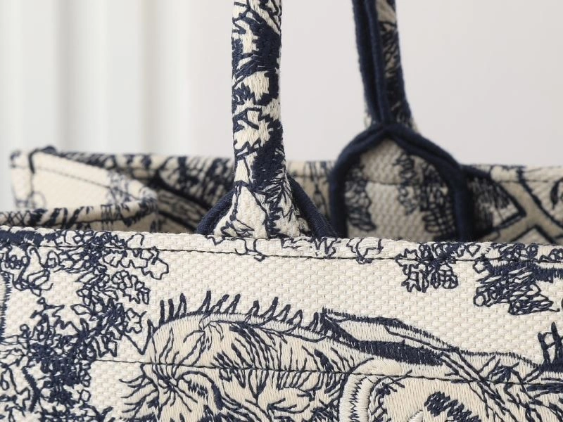 Brand-authenticated Christian Dior Shopping Bags