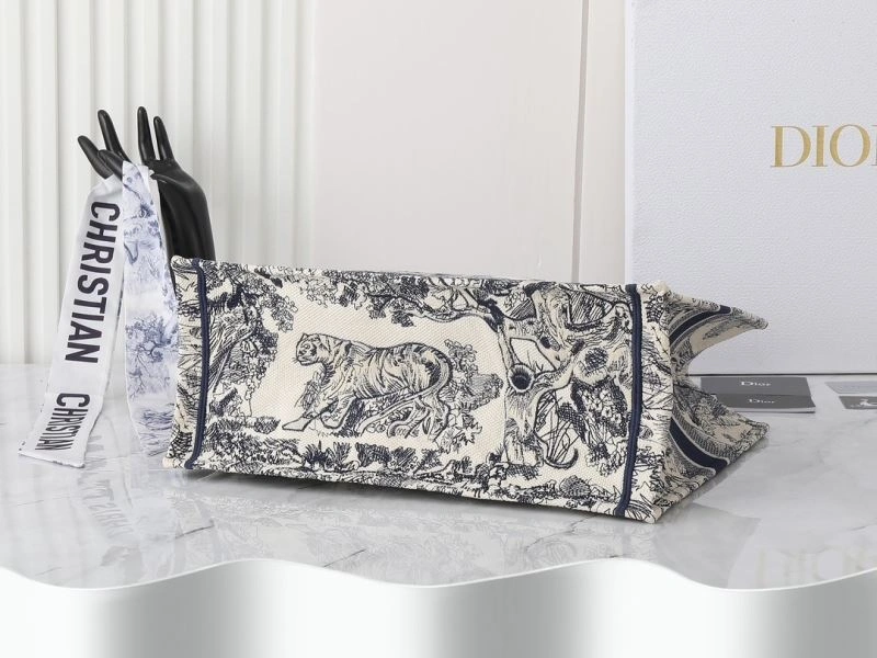 Brand-authenticated Christian Dior Shopping Bags