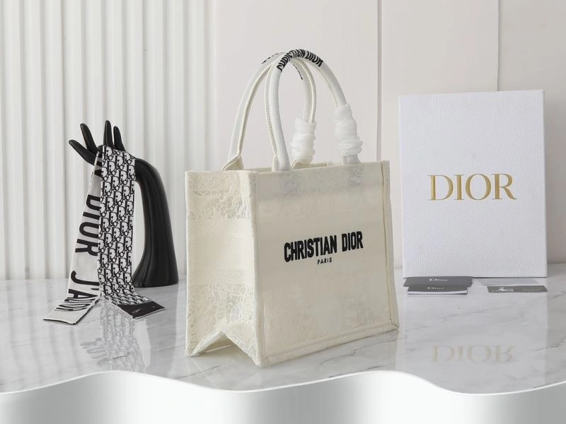 Brand-authenticated Christian Dior Shopping Bags