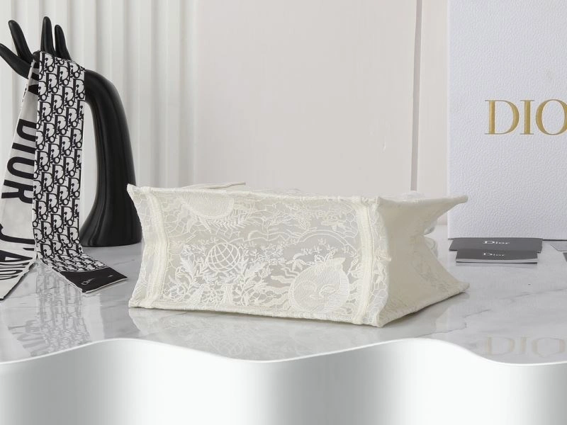 Brand-authenticated Christian Dior Shopping Bags