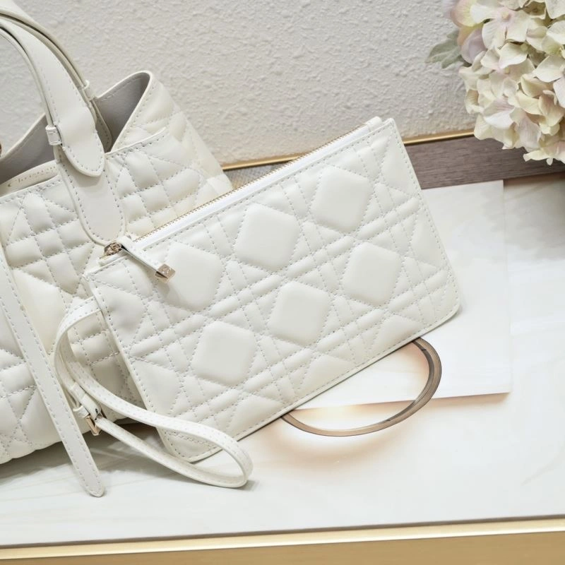 Brand-authenticated Christian Dior Shopping Bags