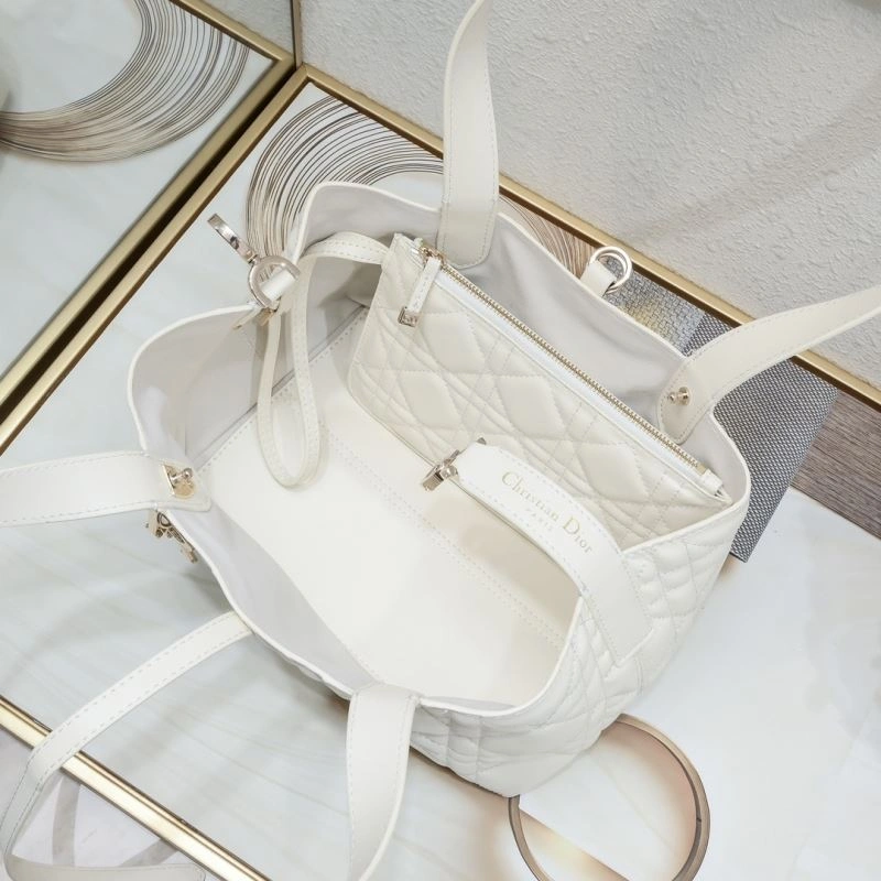 Brand-authenticated Christian Dior Shopping Bags