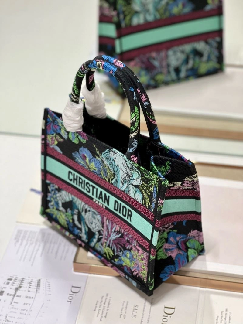 Brand-authenticated Christian Dior Shopping Bags