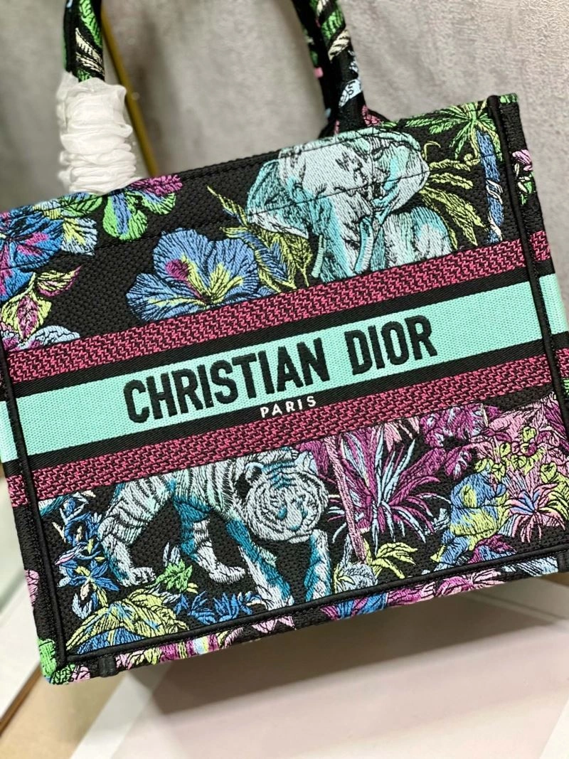 Brand-authenticated Christian Dior Shopping Bags