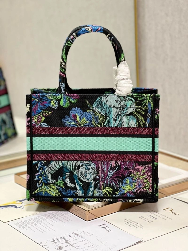 Brand-authenticated Christian Dior Shopping Bags