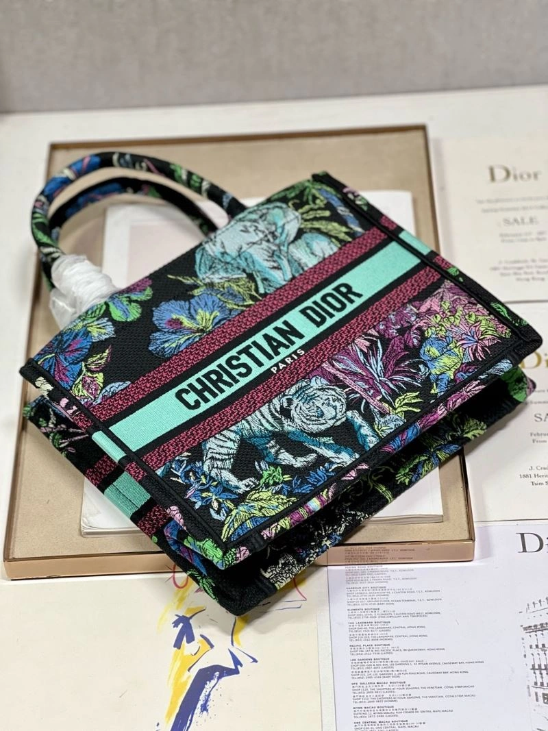 Brand-authenticated Christian Dior Shopping Bags