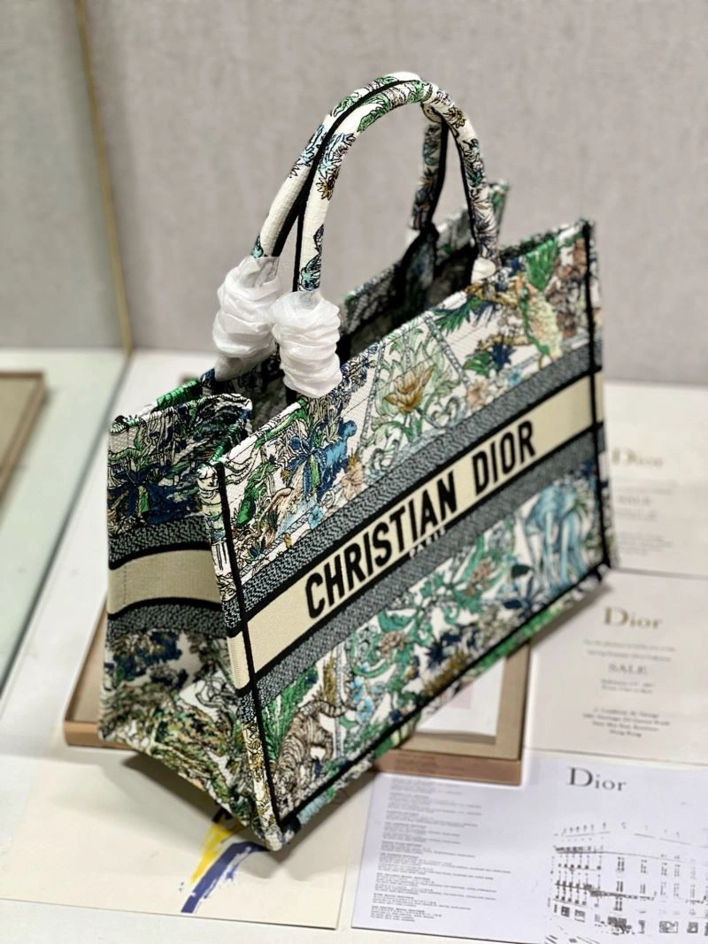 Brand-authenticated Christian Dior Shopping Bags