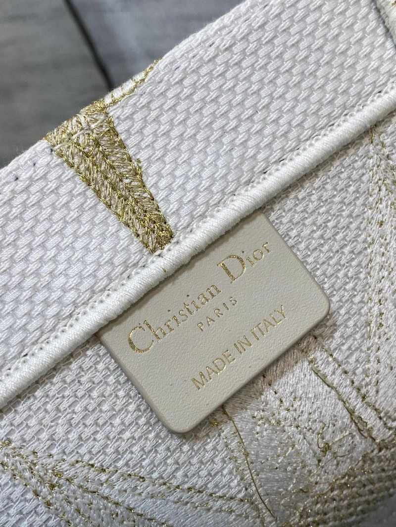 Brand-authenticated Christian Dior Shopping Bags