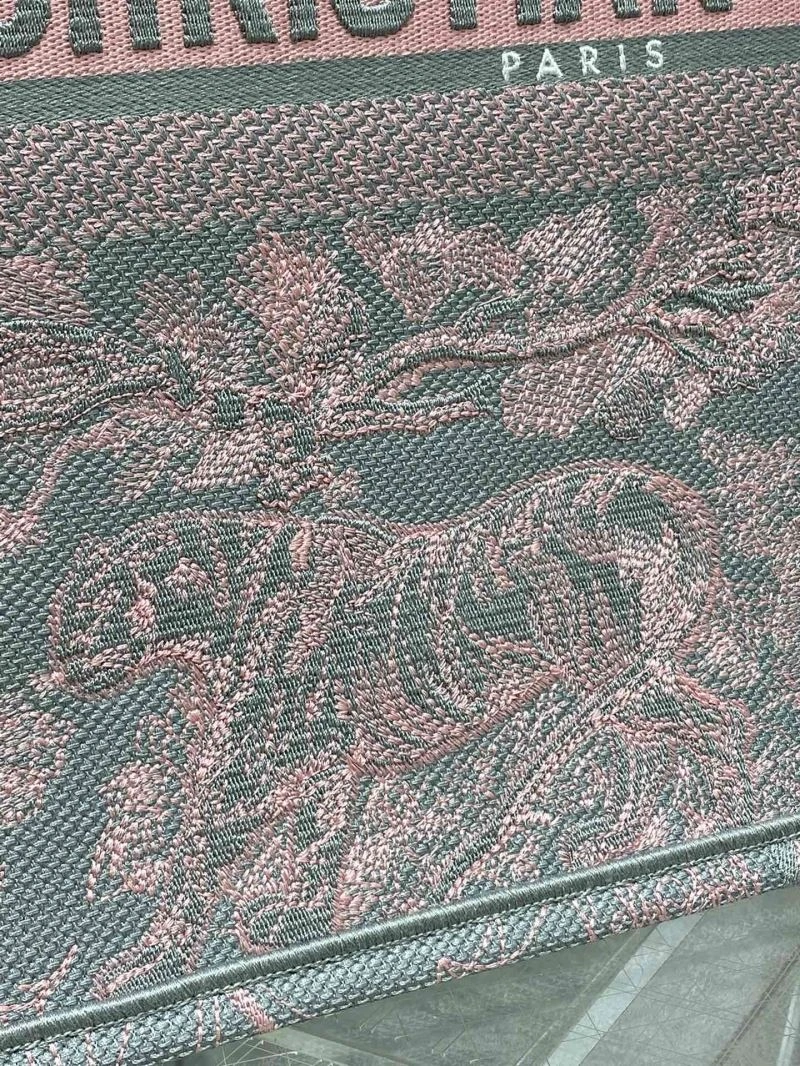 Brand-authenticated Christian Dior Shopping Bags