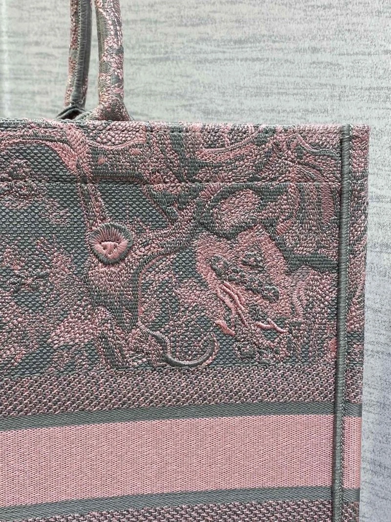 Brand-authenticated Christian Dior Shopping Bags