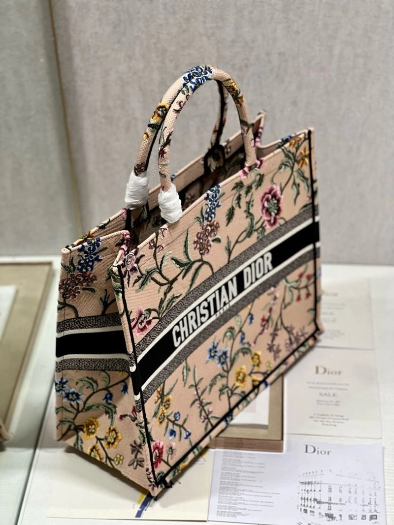 Brand-authenticated Christian Dior Shopping Bags