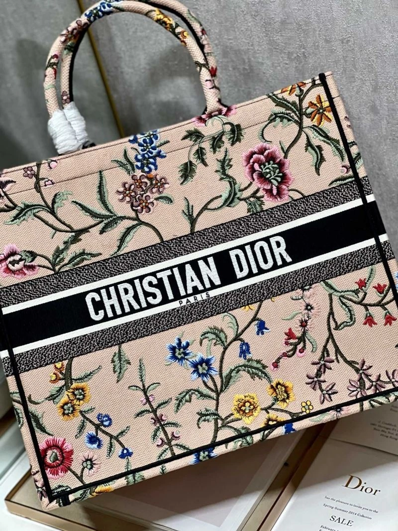 Brand-authenticated Christian Dior Shopping Bags