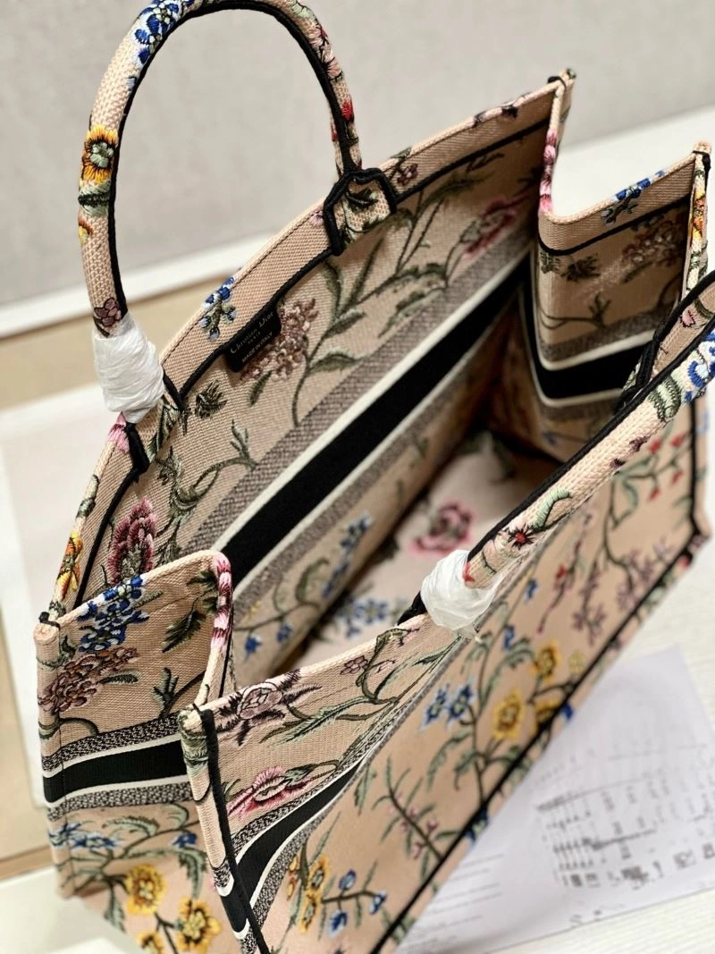 Brand-authenticated Christian Dior Shopping Bags
