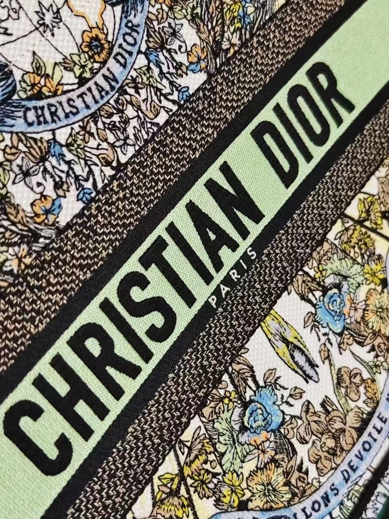 Brand-authenticated Christian Dior Shopping Bags