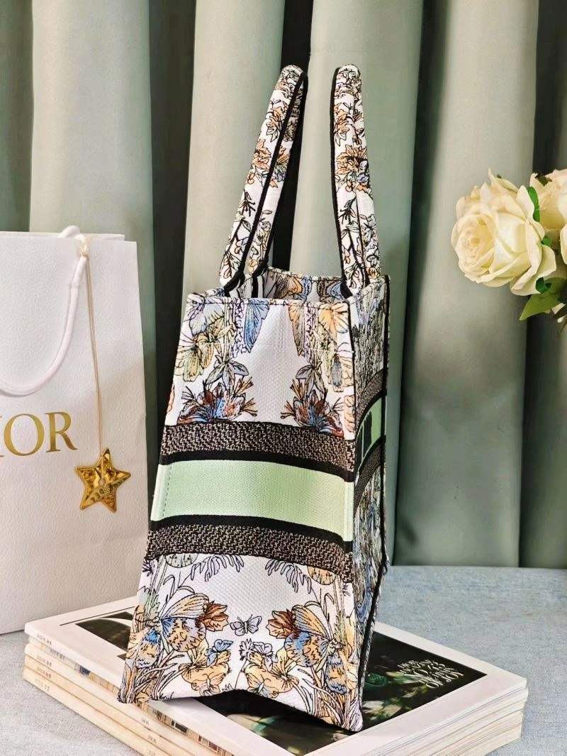 Brand-authenticated Christian Dior Shopping Bags
