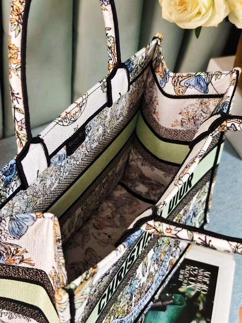 Brand-authenticated Christian Dior Shopping Bags