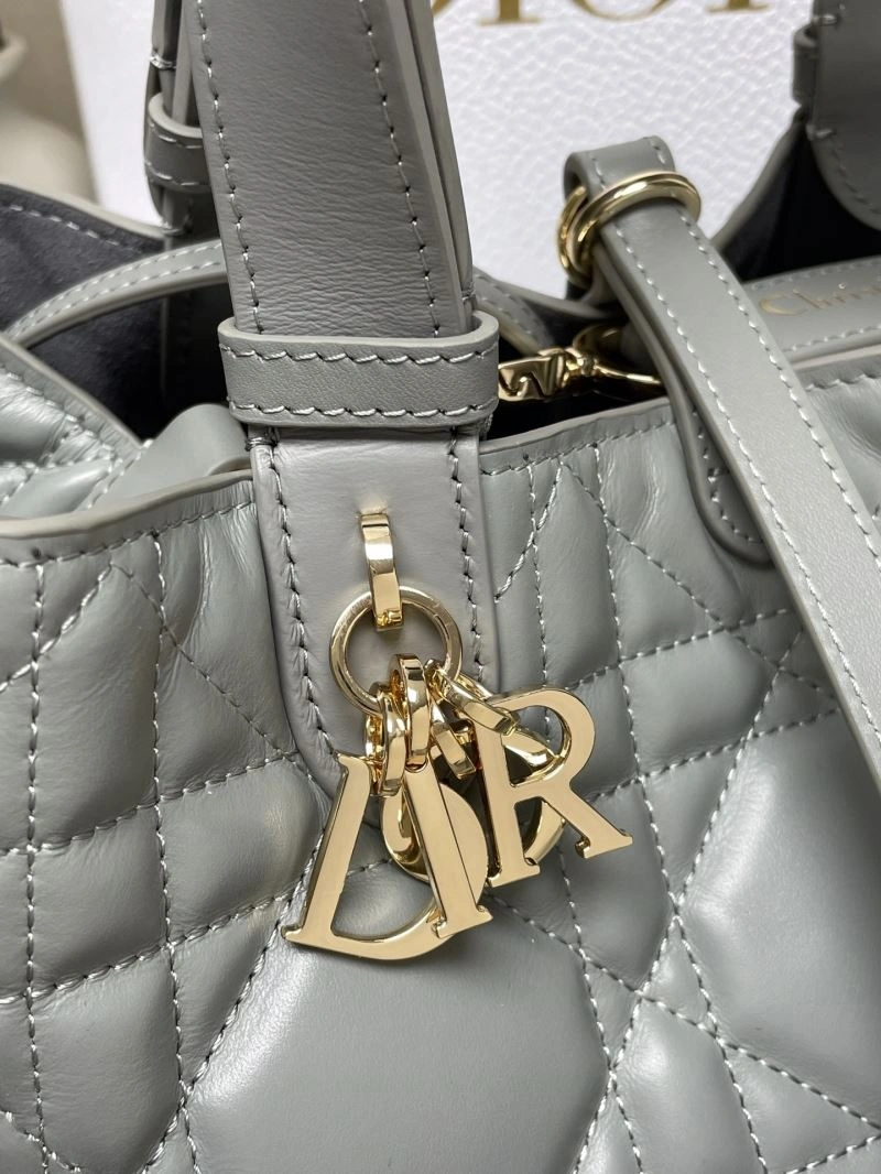 Brand-authenticated Christian Dior Shopping Bags
