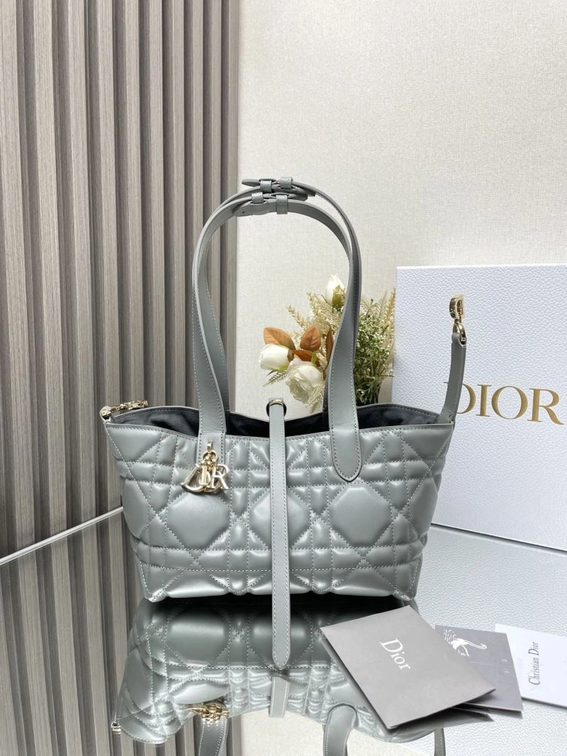 Brand-authenticated Christian Dior Shopping Bags