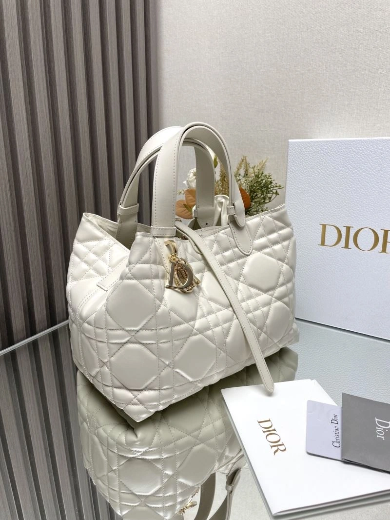 Brand-authenticated Christian Dior Shopping Bags