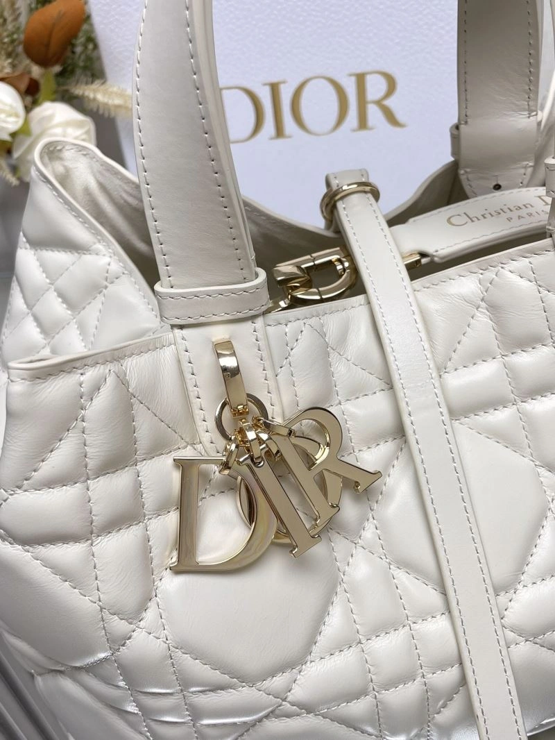 Brand-authenticated Christian Dior Shopping Bags