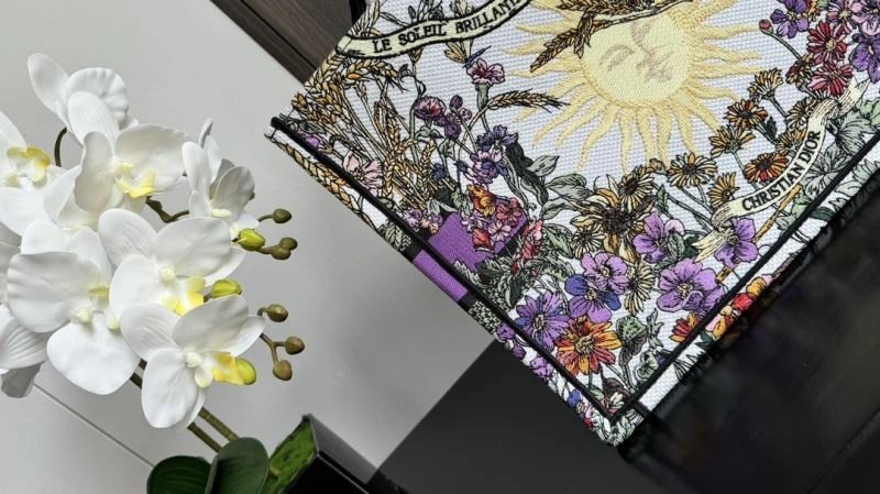 Brand-authenticated Christian Dior Shopping Bags