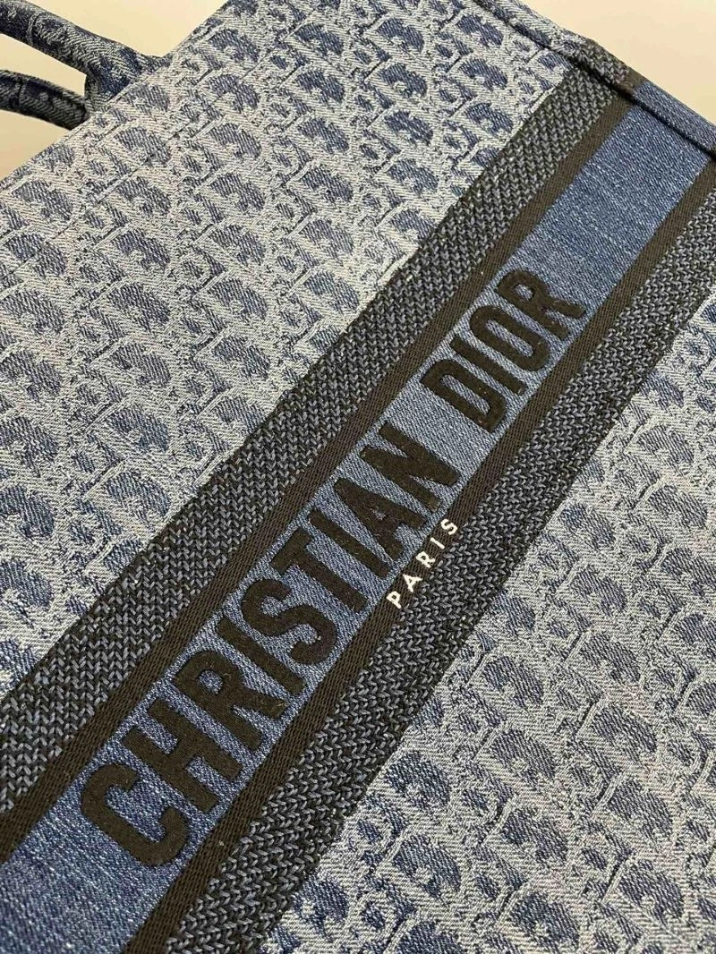 Brand-authenticated Christian Dior Shopping Bags