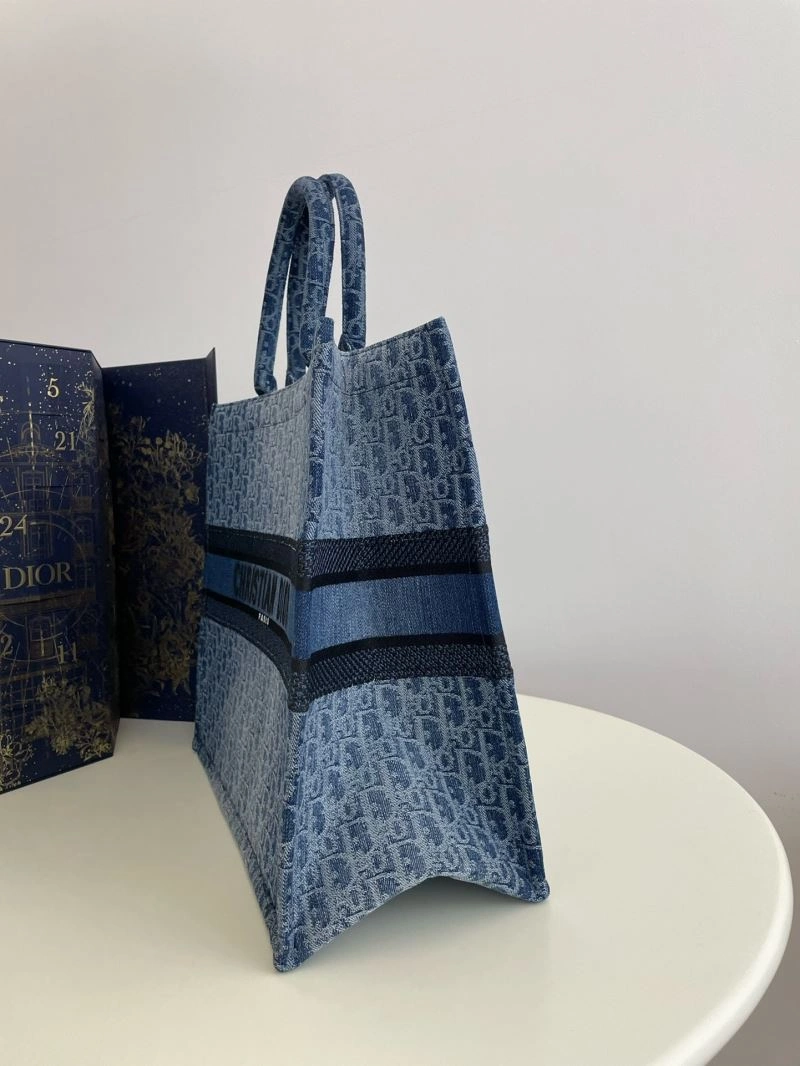 Brand-authenticated Christian Dior Shopping Bags
