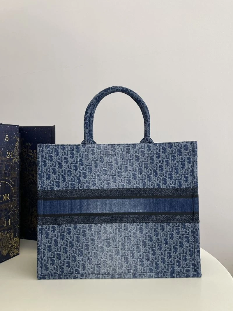 Brand-authenticated Christian Dior Shopping Bags