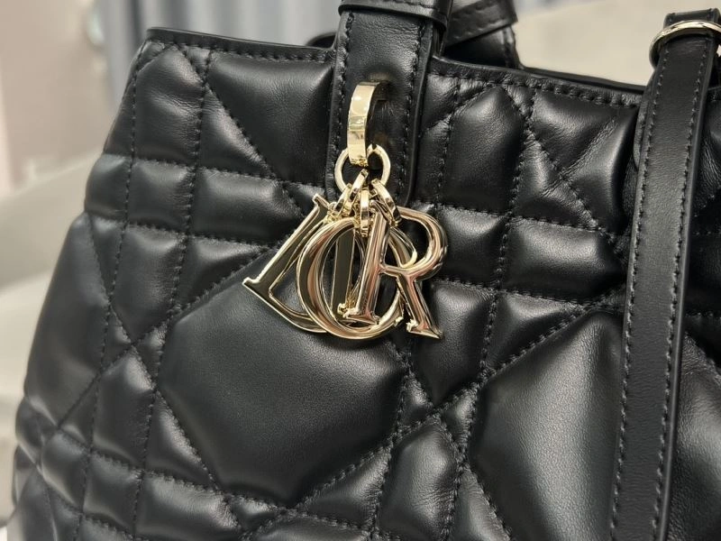 Brand-authenticated Christian Dior Shopping Bags