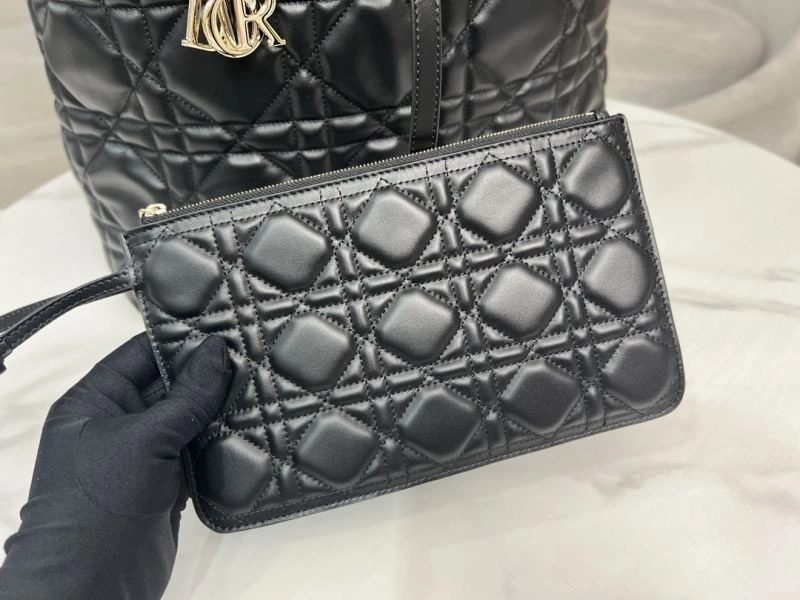 Brand-authenticated Christian Dior Shopping Bags