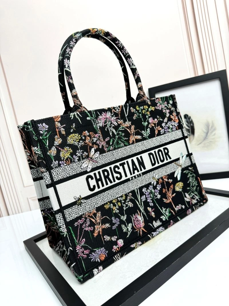 Brand-authenticated Christian Dior Shopping Bags
