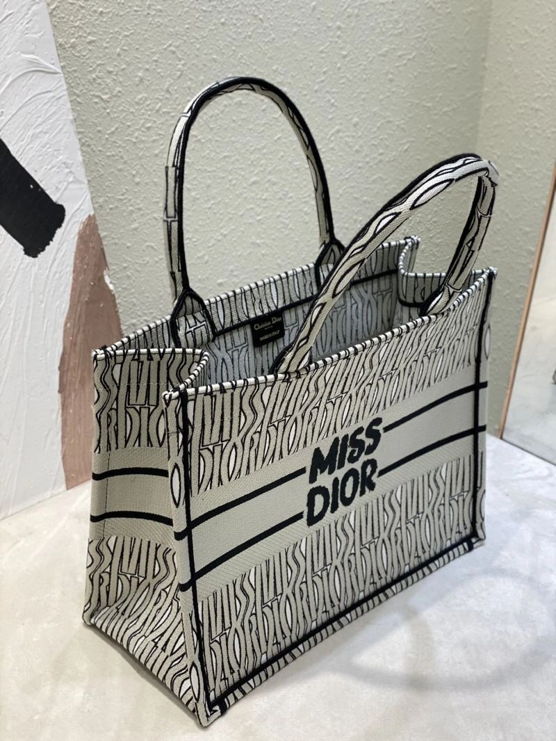 Brand-authenticated Christian Dior Shopping Bags