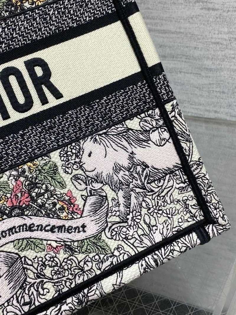 Brand-authenticated Christian Dior Shopping Bags