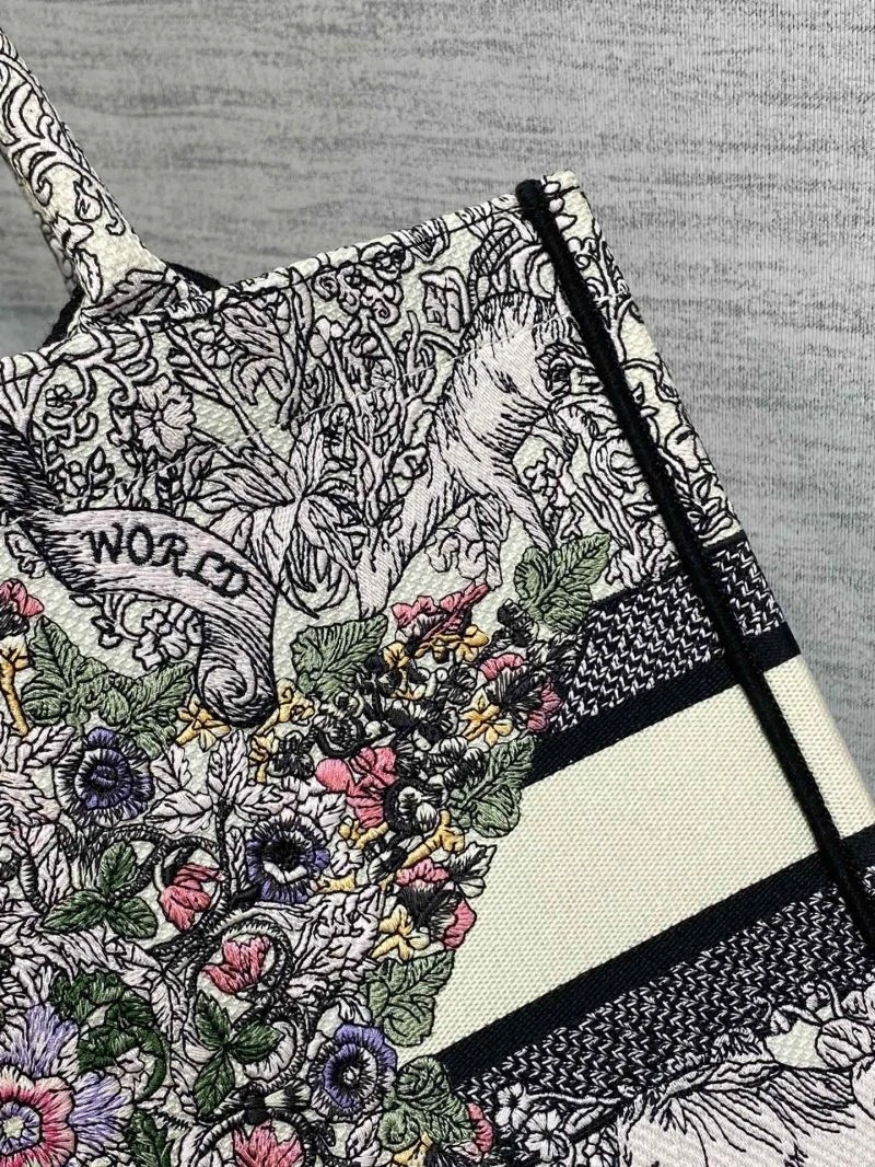 Brand-authenticated Christian Dior Shopping Bags