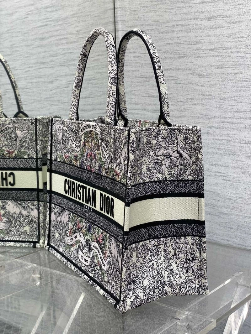 Brand-authenticated Christian Dior Shopping Bags