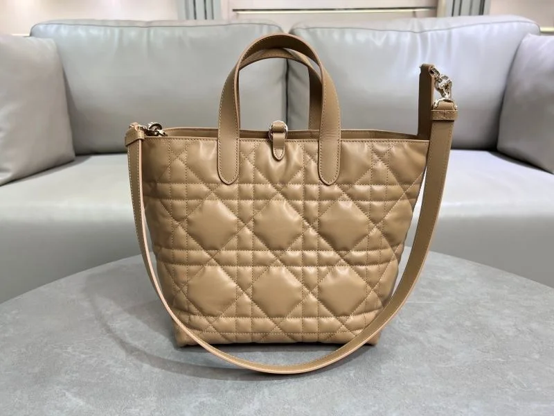 Brand-authenticated Christian Dior Shopping Bags