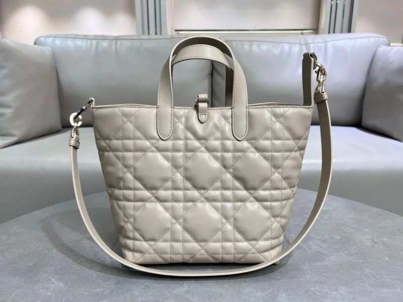 Brand-authenticated Christian Dior Shopping Bags