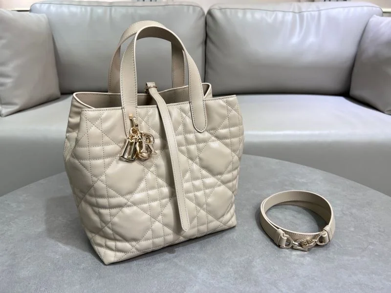 Brand-authenticated Christian Dior Shopping Bags